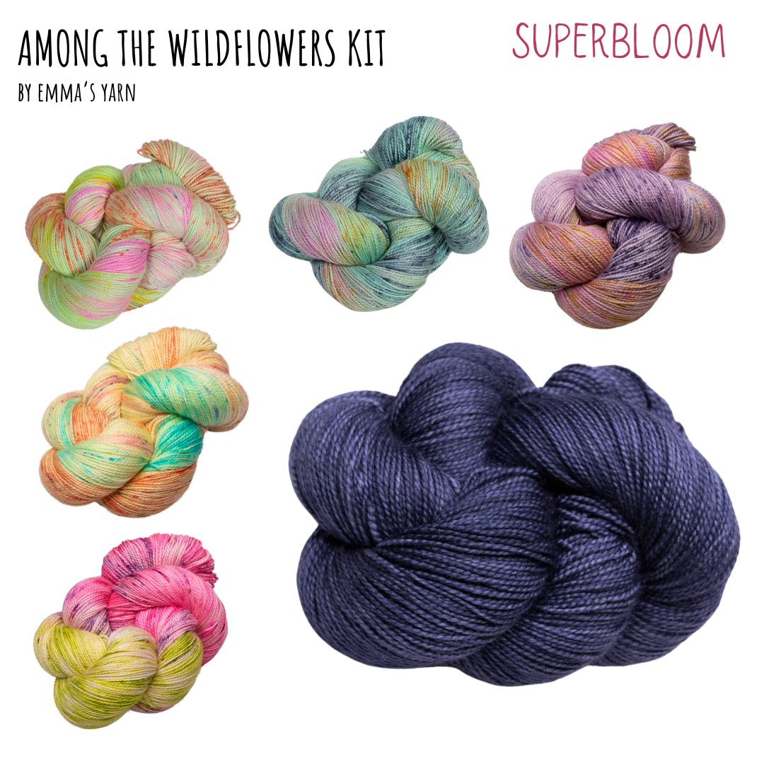 Superbloom - Among The Wildflowers Kit – Emma's Yarn