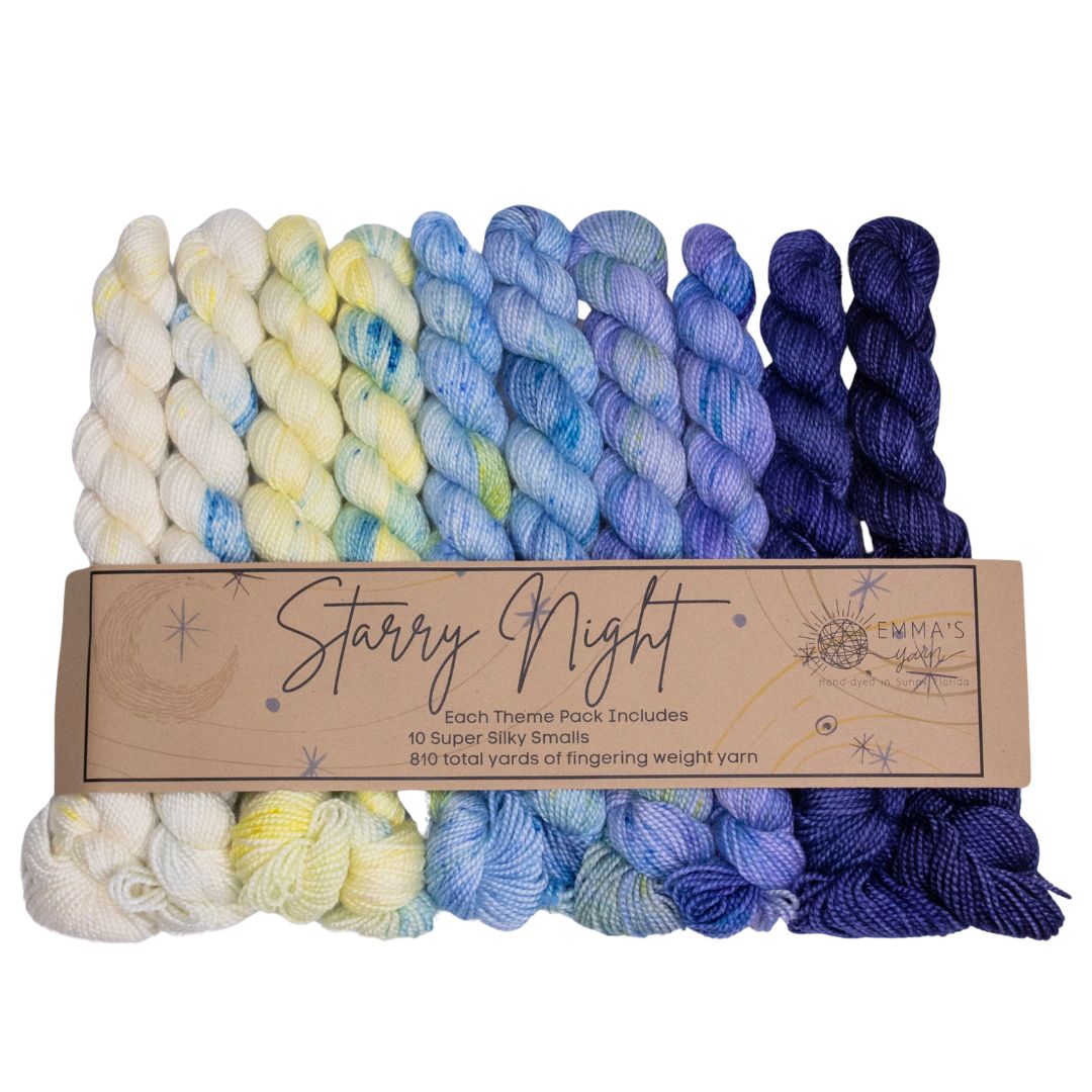 Starry Night - Super Silky Theme Pack – Emma's Yarn