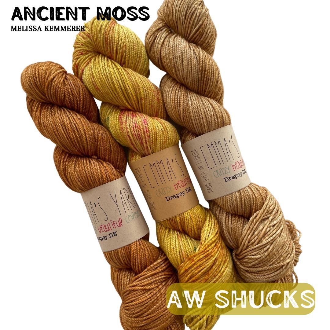 Aw Shucks - Ancient Moss Kit – Emma's Yarn