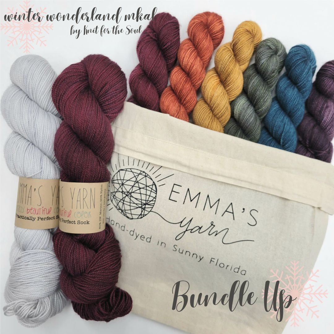 Bundle Up - 2022 Winter Wonderland SHAWL Kit – Emma's Yarn